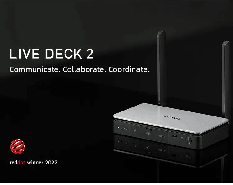 Autel Robotics Live Deck 2 Ethernet Usb Ports Real Time Long Range ...