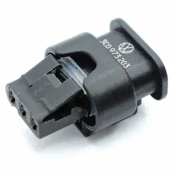 3c0973203 4f0973703 4h0973703 Flat Housing Connector Plug 3-pin ...