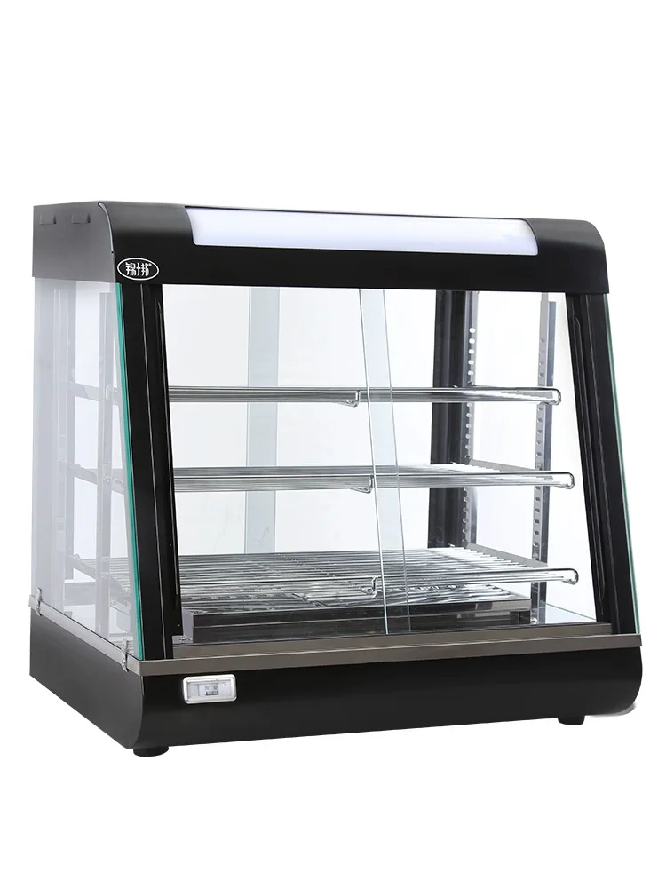 Commercial Electric Direct Fried Chicken Burger Insulation Display ...
