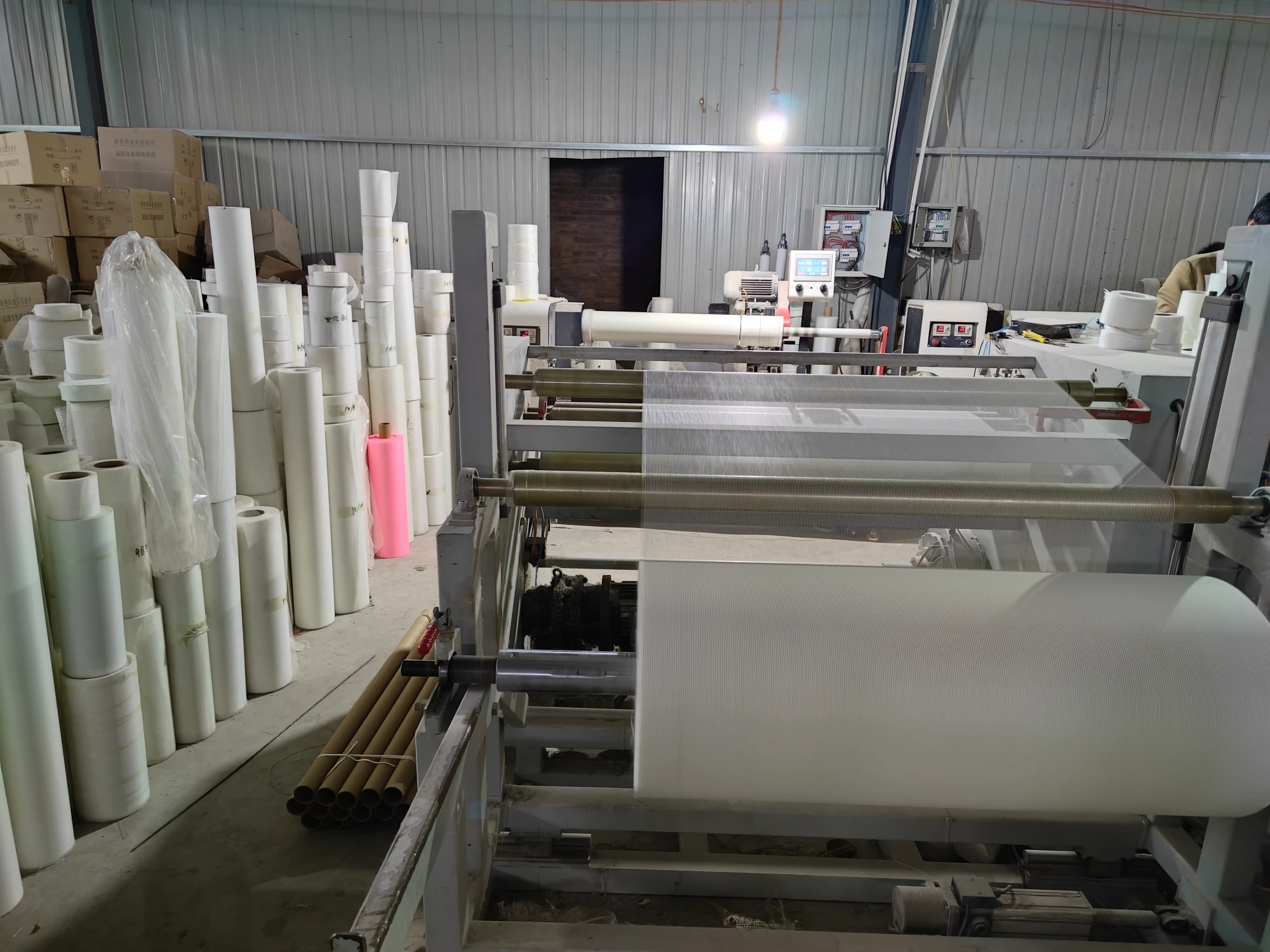 Construction Wall Reinforcement Alkali Heat Resistant Fiberglass Cloth Facade Fabric Mesh ...