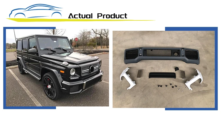 Leishuo G65 Amg Body Kit Bodykit Including Grill Headlight For Mercedes ...