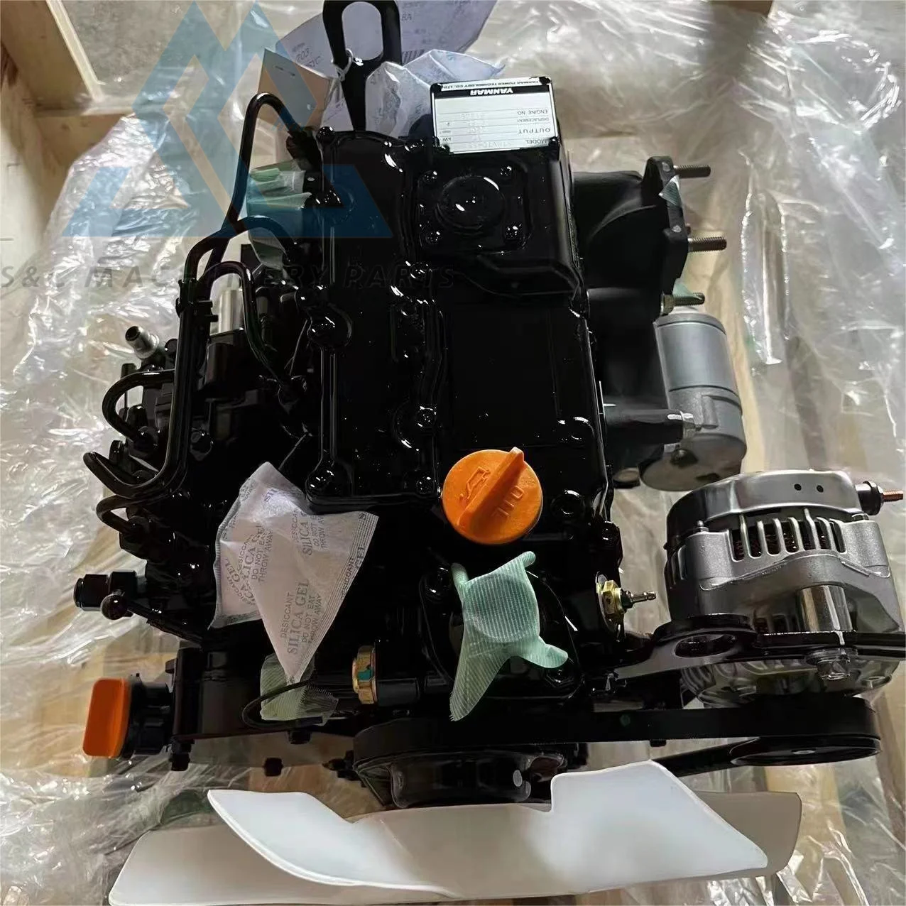 Genuine New 3 Cylinder Diesel Engine 3TNV70-SSY Engine Machinery for ...