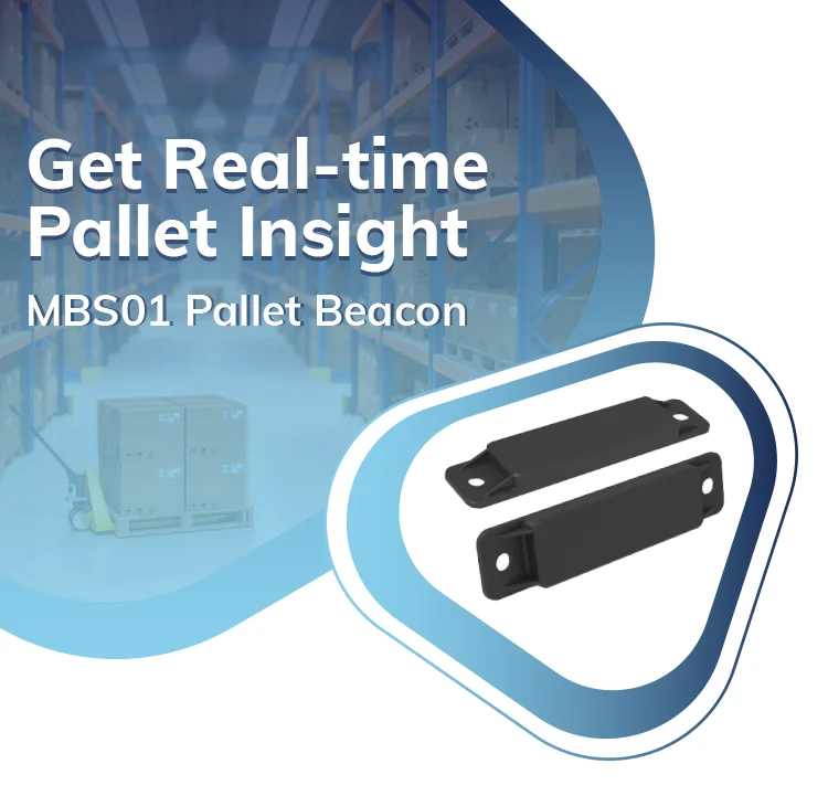 Minew MBS01 Tracking Sticker Pallets Location Tag Ble Indoor Asset Tag ...