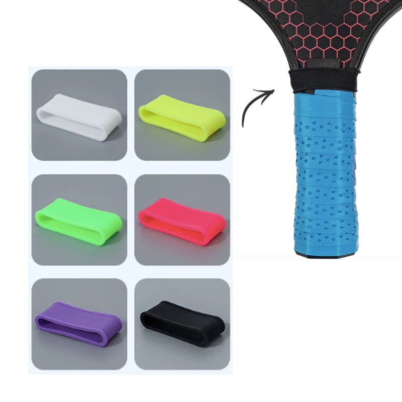 Stretchy Silicone Rubber Ring for Pickleball Paddle Grip