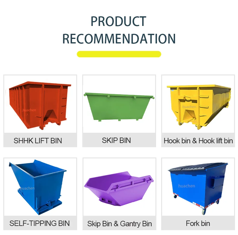 Commercial Industrial Bin Compactor Self Contained Compactors for Waste ...