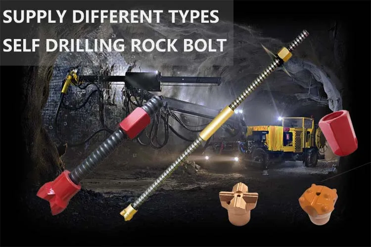 Rock System Shoring and Supporting Rock Bolts Hollow Grouting Anchor ...
