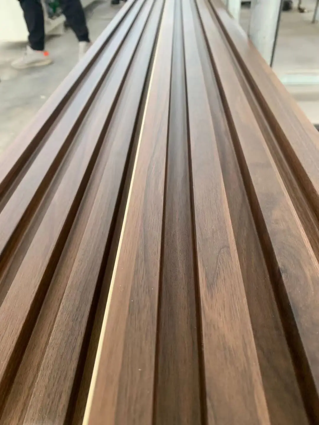 Quick Simple Installation of Modern Wood WPC Board Wall Panel