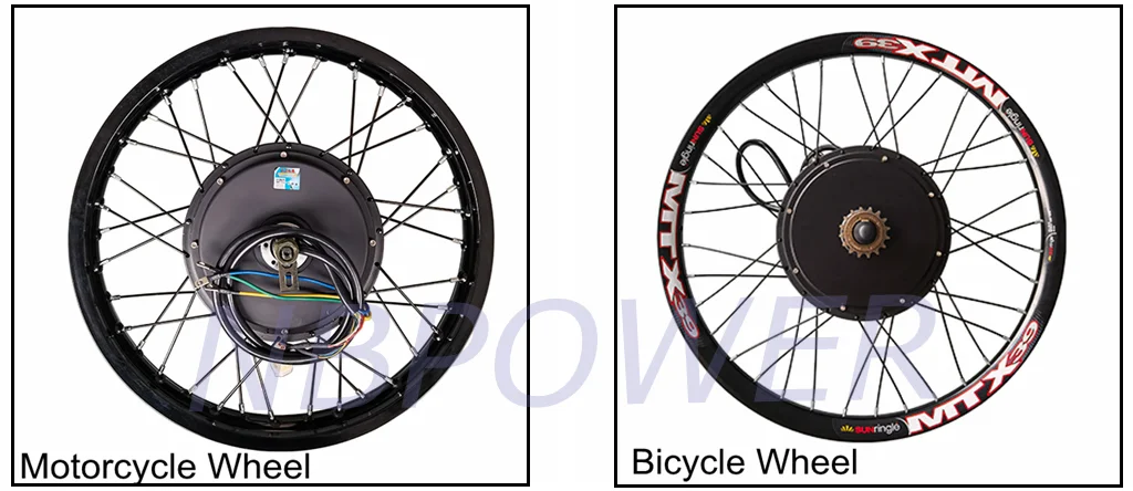 MTX Wheel 48v 52v 72v 2000w Ebike Conversion Kit - High Performance
