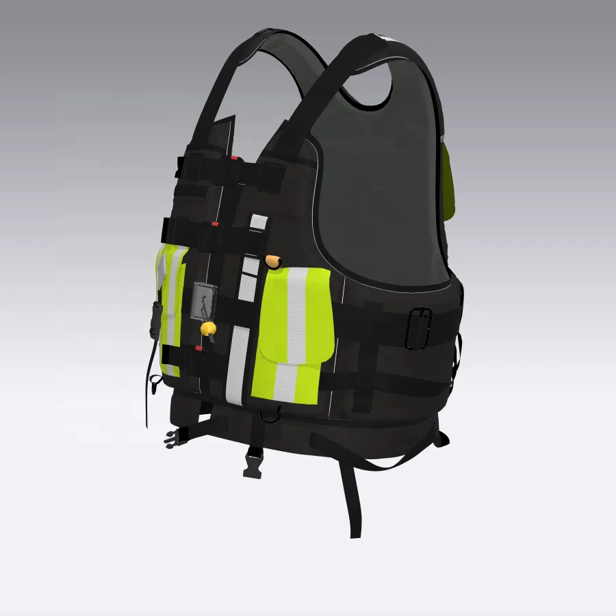 150N Buoyancy CE Certified Lifejacket Marine Rescue Equipment PFD ...