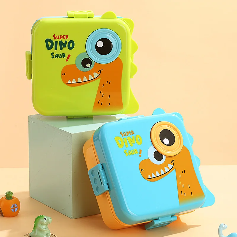 Cute Cartoon Bird Chicken Dinosaur Lunch Box - Yiding