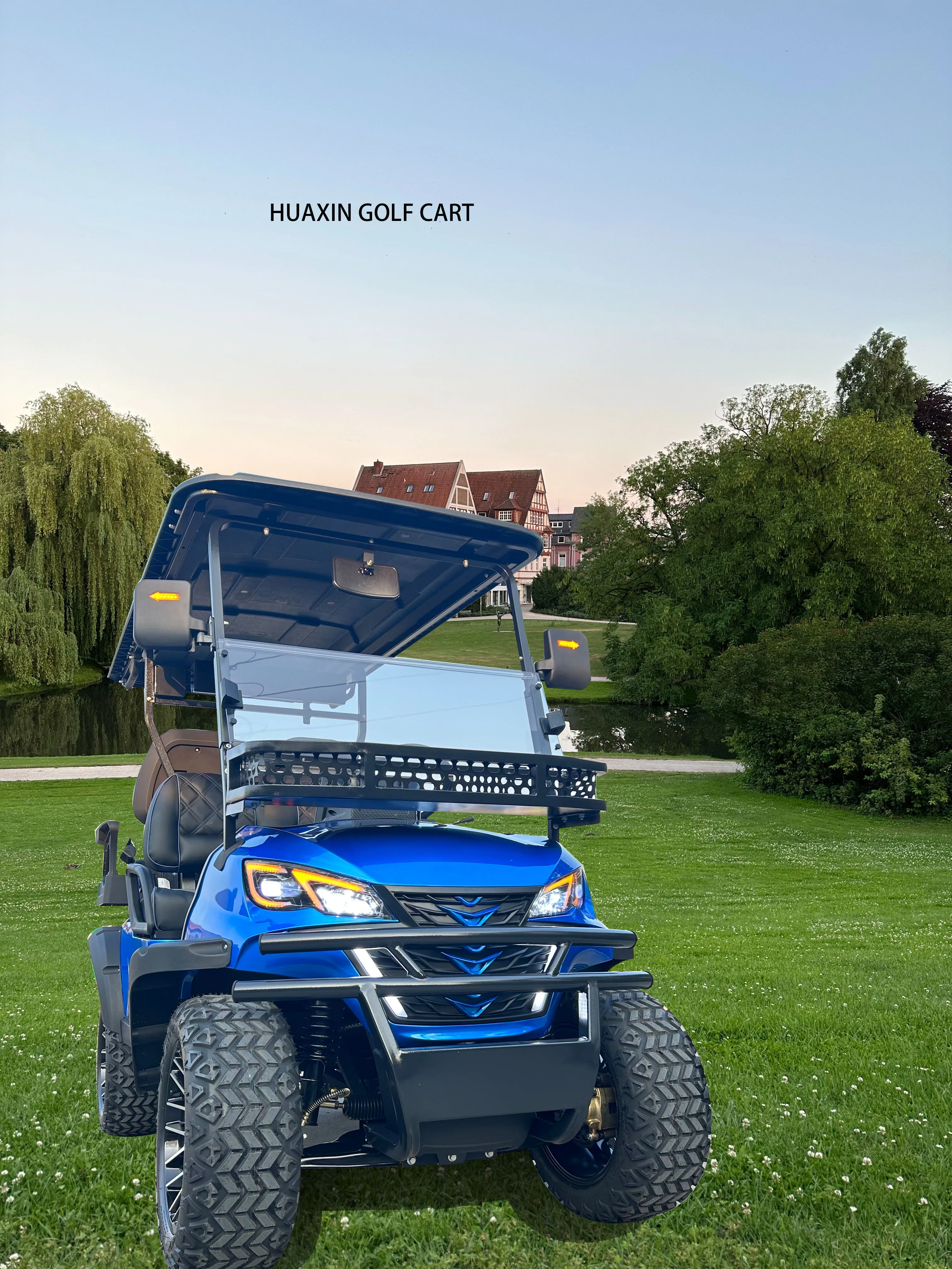 Huaxin Golf Cart Factory Direct Sales 4 Wheel Drive 4x4 Golf Cart With ...