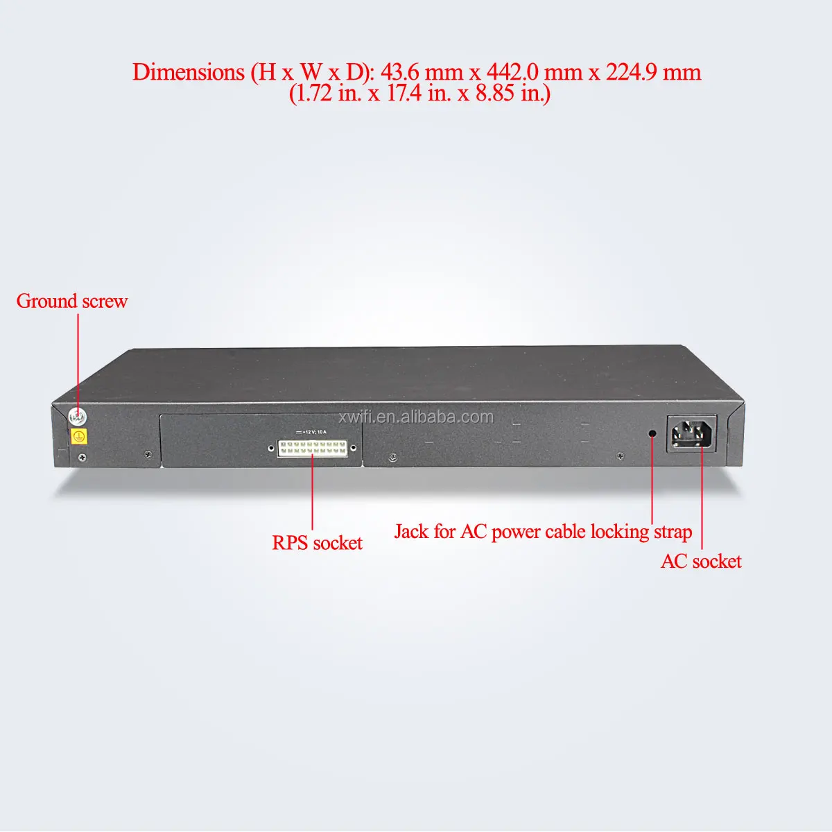 Outdoor Ethernet Switch S5720s-28x-si-ac Campus Fiber Optic Switch With ...