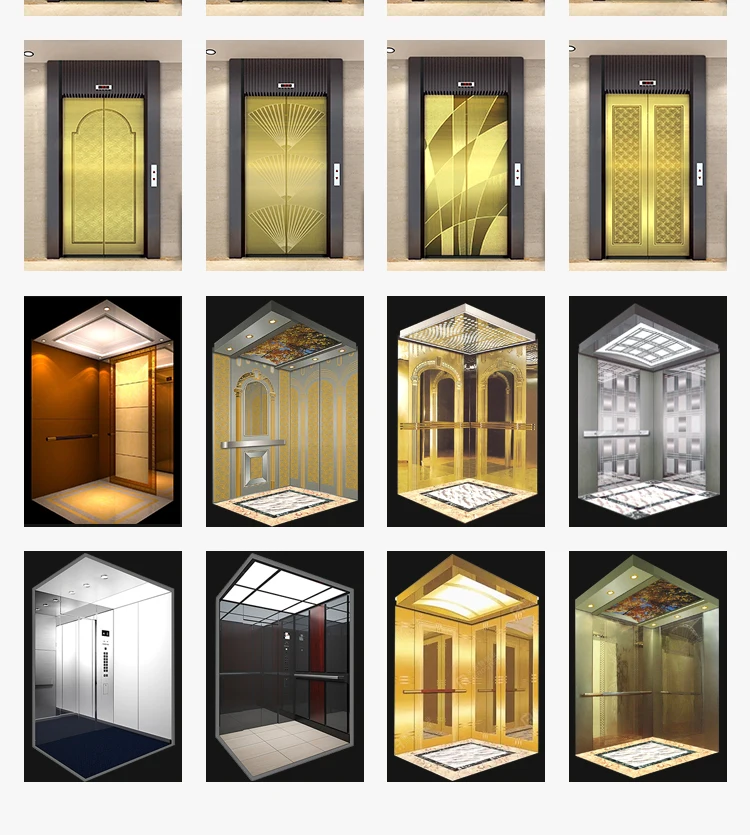 Decorative Colors Cabin Panel Decoration Elevator Door - Buy Elevator ...