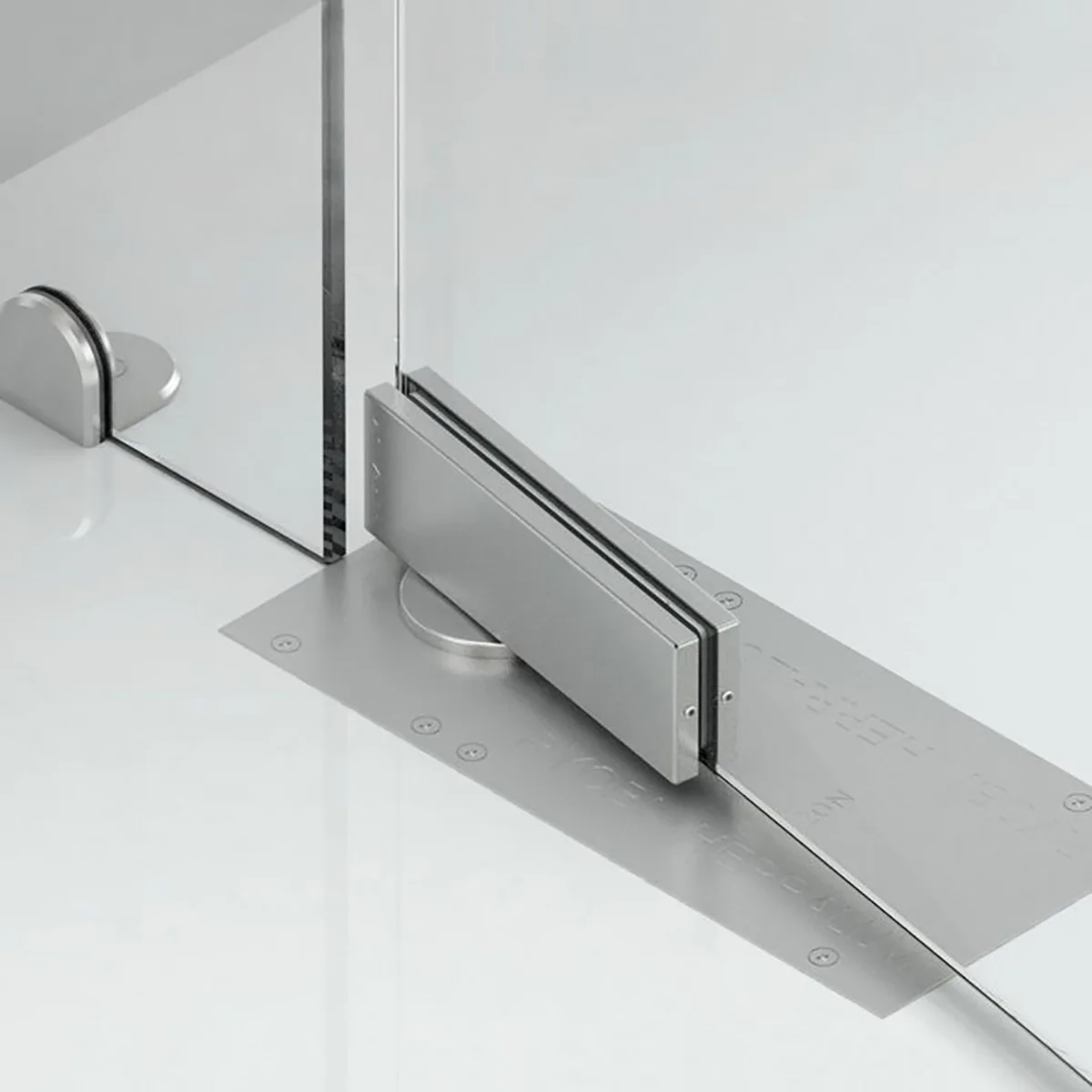 Route Automatic Buffer Floor Hinge Spring Door Closer 120 Kg Floor ...