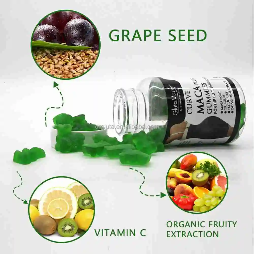 Hip Butt Enhancing Gummies - Private Label Glutathione Supplement