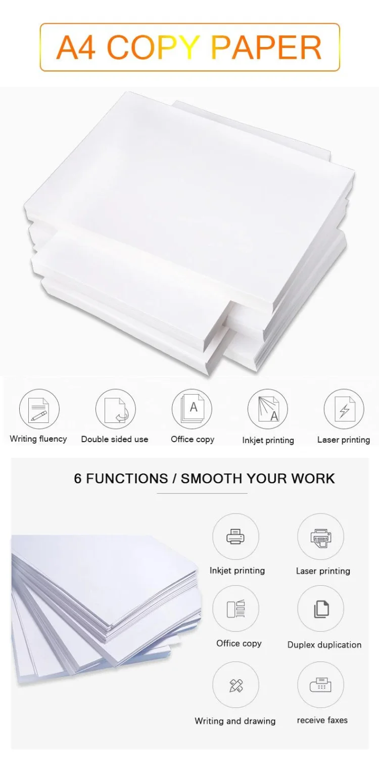 New Arrival Copy Paper,A4 Paper Copy Paper,Copy Paper A4 80 Gsm 500 ...
