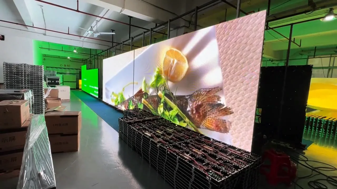 Led Screen Pantalla P5 P10 Full Color 960*960mm Video Wall Stage ...