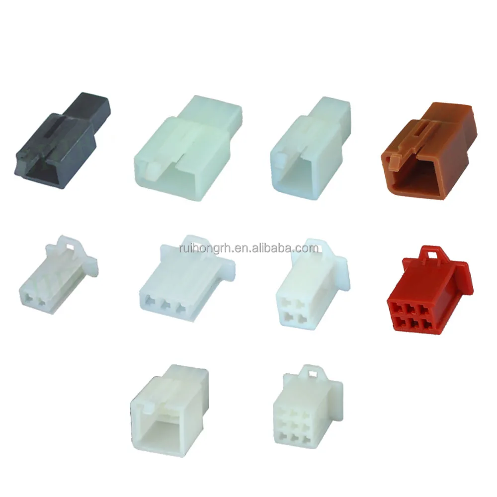 2 3 4 6 9 Pin Socket Plug Wire Harness Electrical Cable Terminal 6030 ...