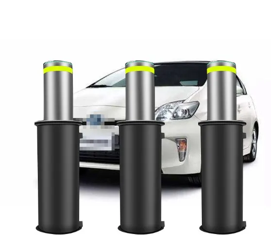 Retractable Stainless Steel Remote Control Parking Bollard