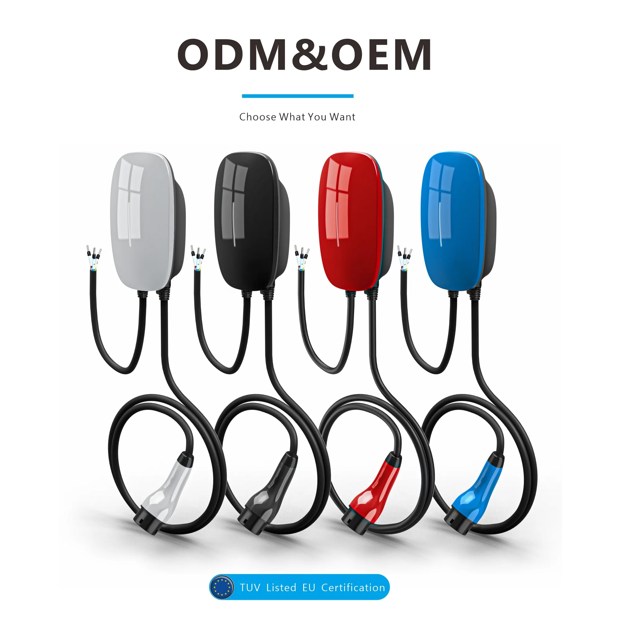 Commercial Portable 32a 7kw Evse Electric Car Vehicle Ac Ev Charger ...