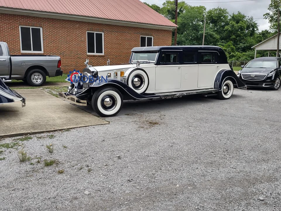 New Horse-drawn Hearse Special Hearse For Funeral White Side Window ...