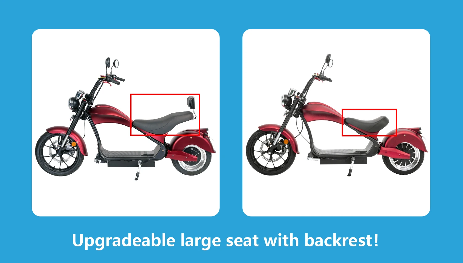 Citycoco 4000w Electric Scooter - 75km/h Chopper Motorcycle