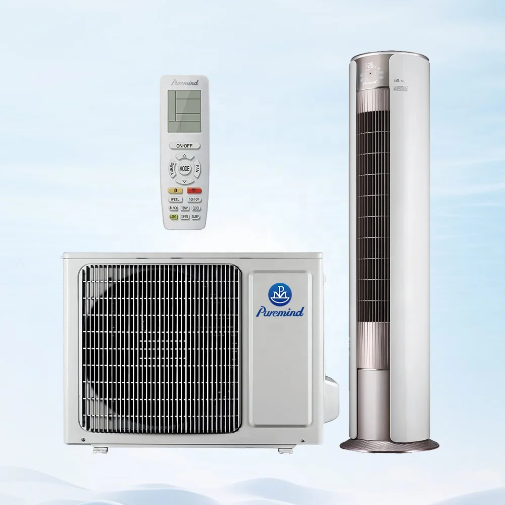 Gree Cylindrical Floor Standing Air Conditioner 24000Btu Inverter Heat ...