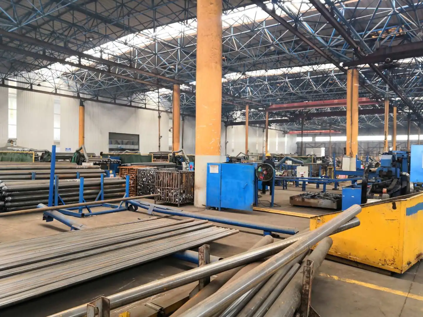 LF Steel Roof Structure System - Coal Storage Shed Space Frame