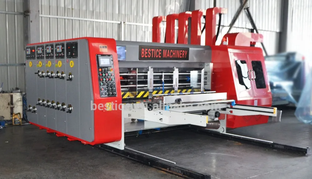 China High Tech Mini Corrugated Cardboard Flexo Color Printing Machine ...