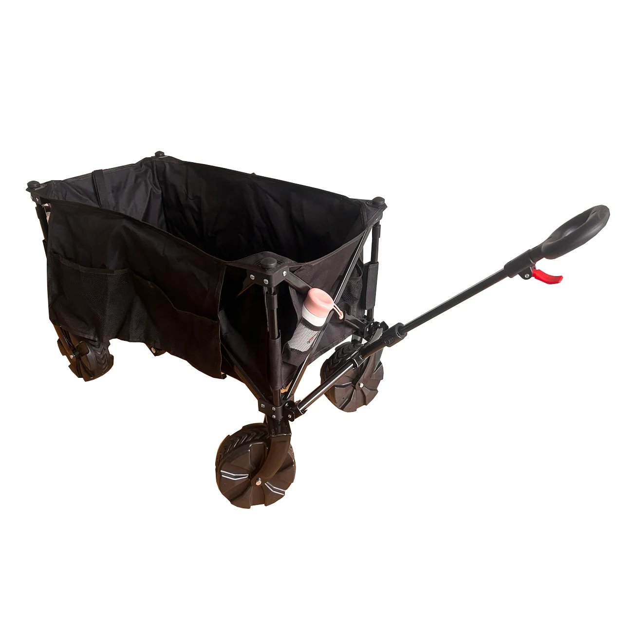 2024 New Four-way Fold Collapsible Camping Outdoor Garden Trolley Wagon ...