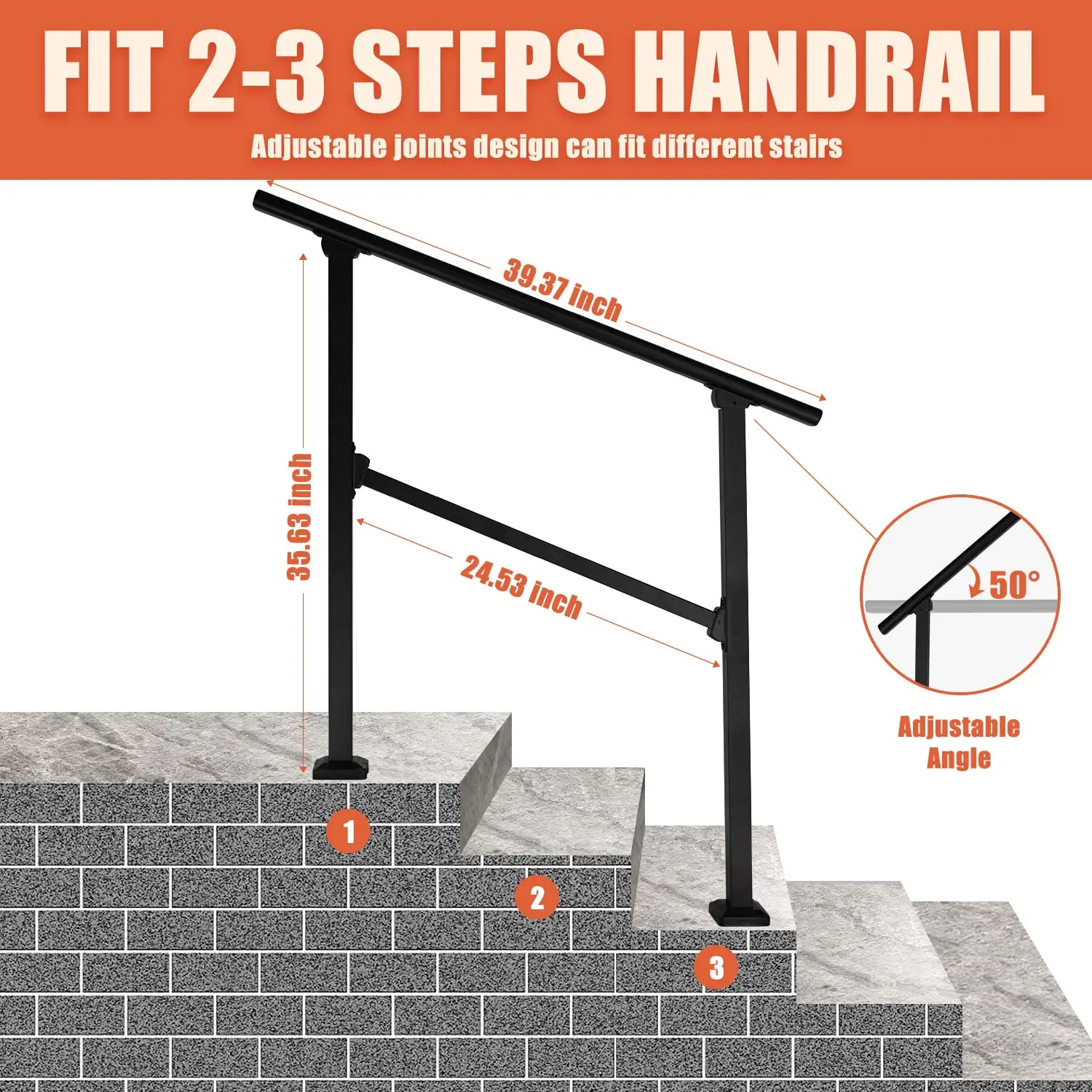 Outdoor Handrail Handrail Outdoor Stairs Outdoor Stair Railing ...