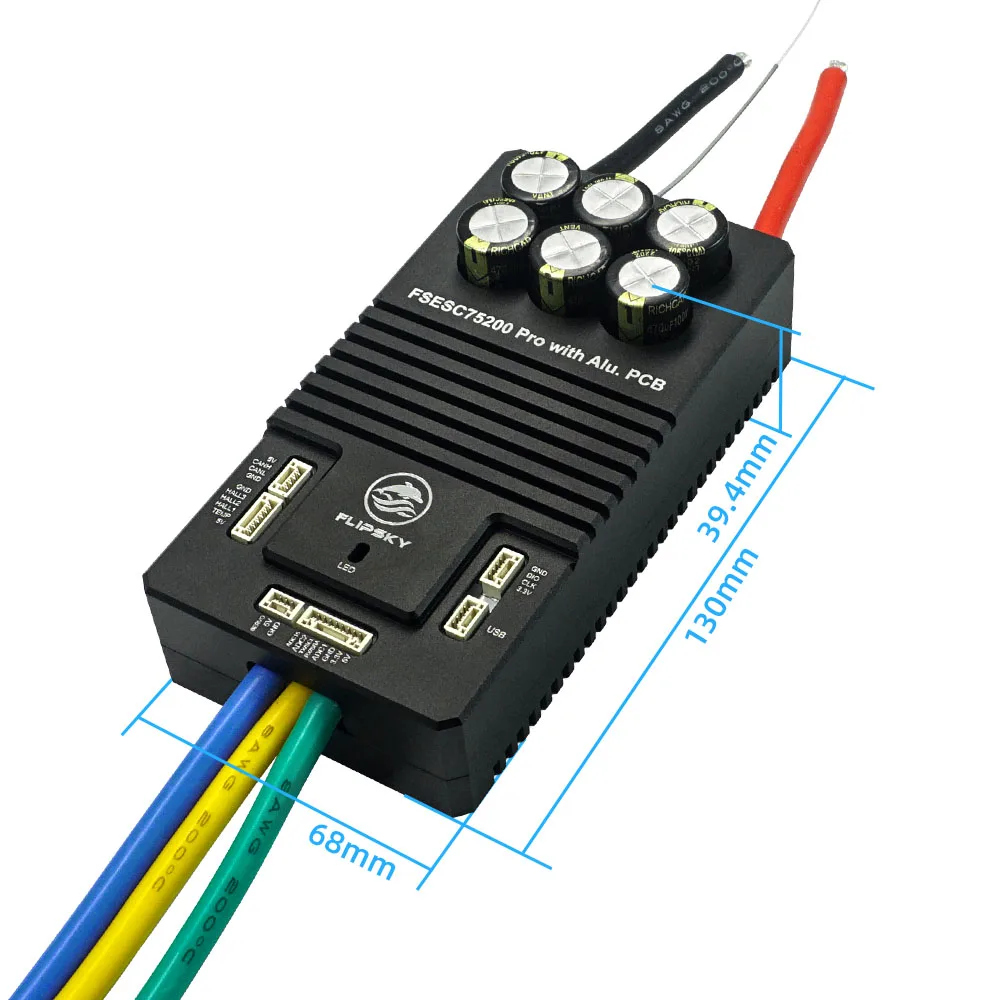 Flipsky High Current 75200 Pro ESC for Fighting Robot Surfboard