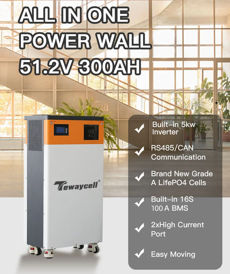 Tewaycell All-in-one 48v 300ah 15kwh Lifepo4 Battery Solar Off Grid ...