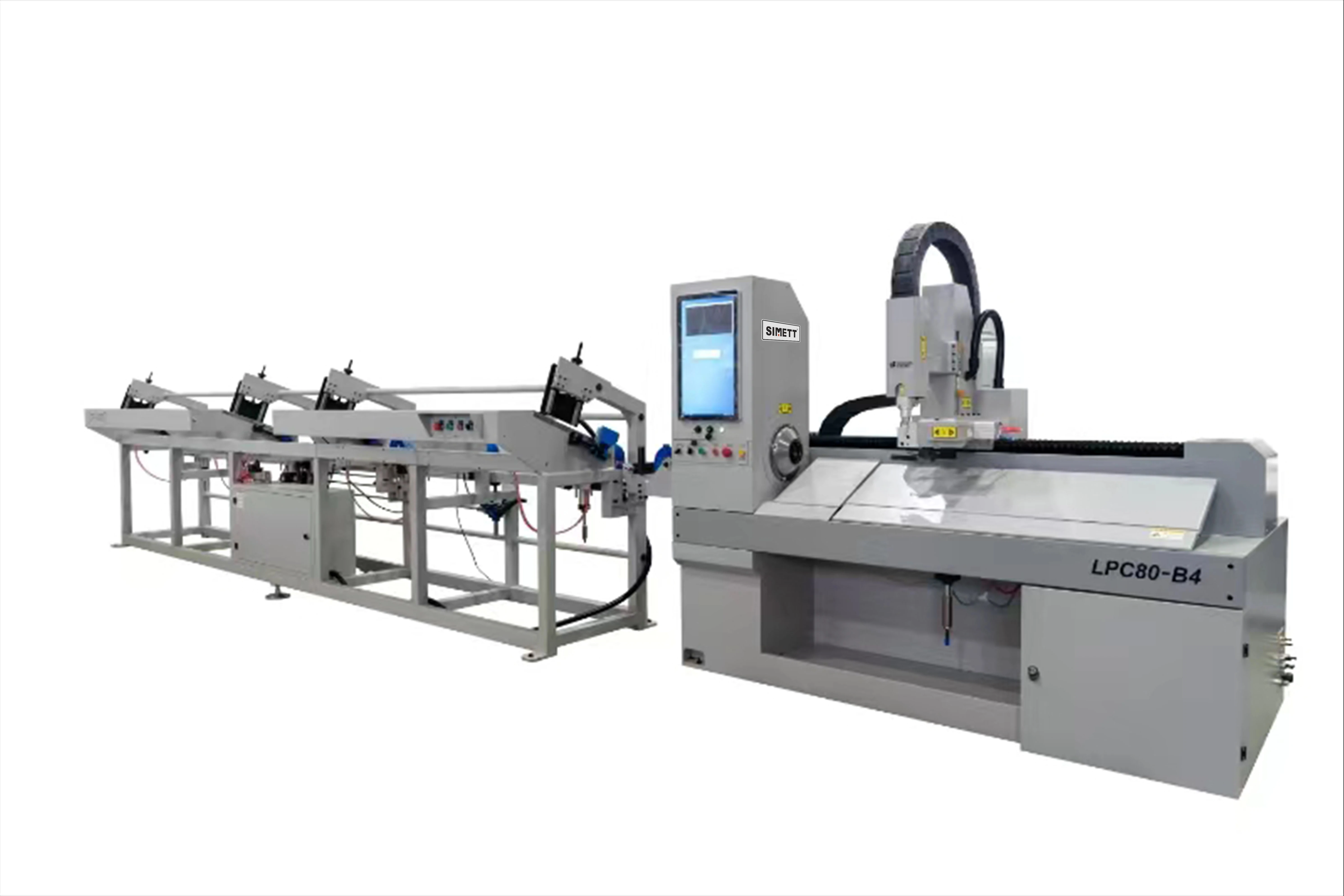 Simett Industrial Laser Pipe Cutting Machine Customization Support ...