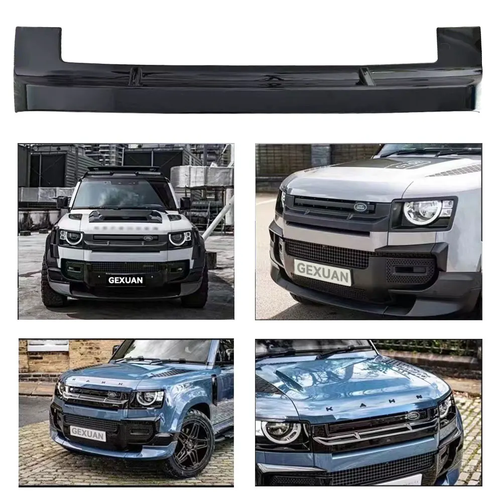Car Accessories for Land Rover Defender - Front Bumper Lip Spoiler