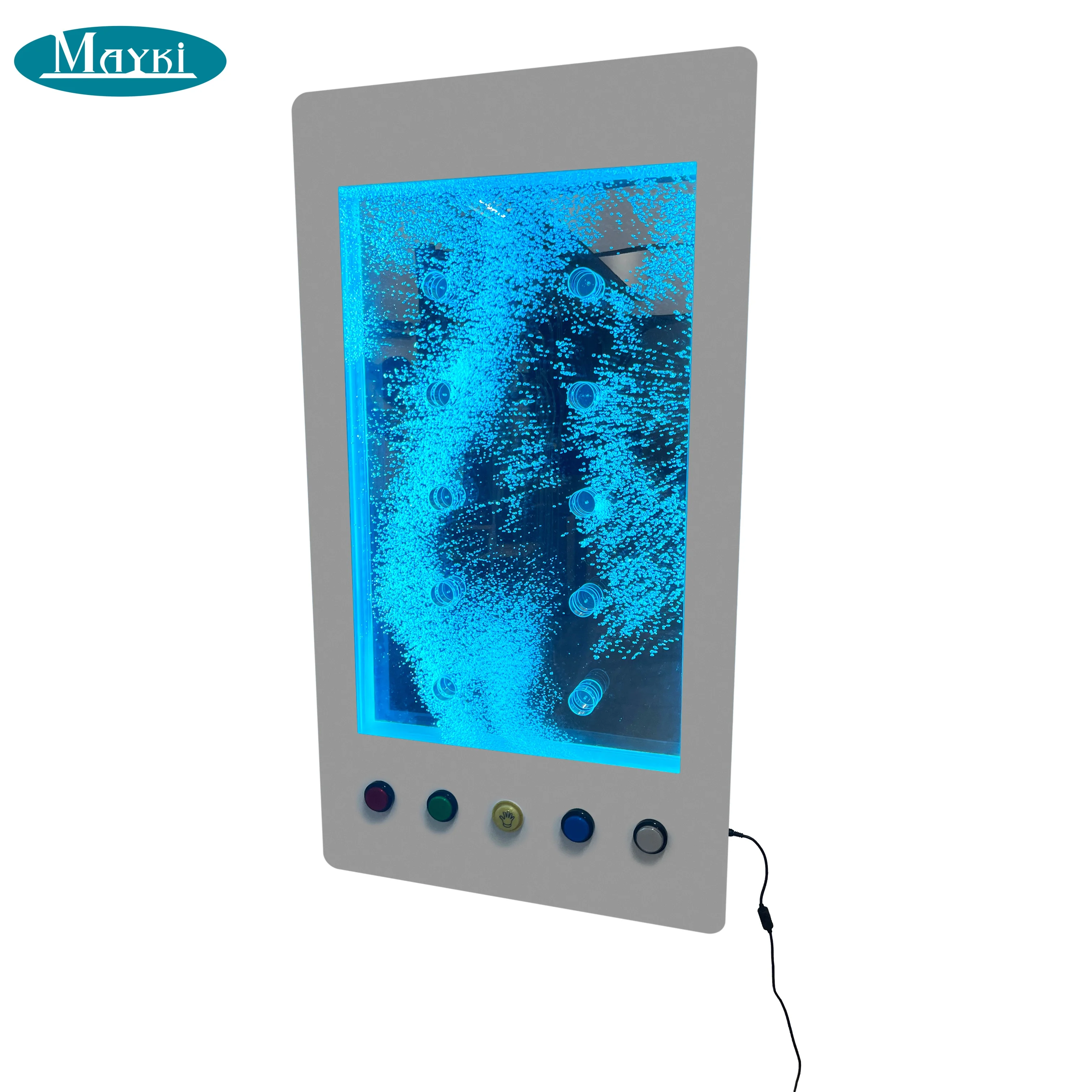 Sensory Water Bubble Wall Panel LED Light RGBW Color Changing