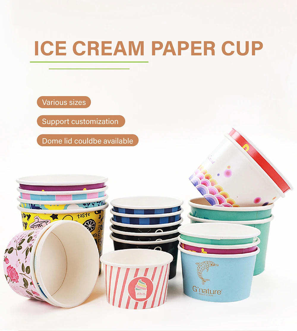 Disposable Ice Cream Pints Yogurt Tubs Various Wholesale Pla Ice Cream ...