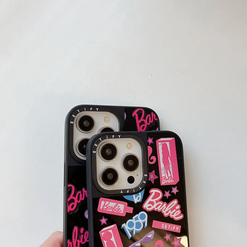 The New Hot-selling Barbie Acrylic Electroplated Mirror Mobile Phone ...