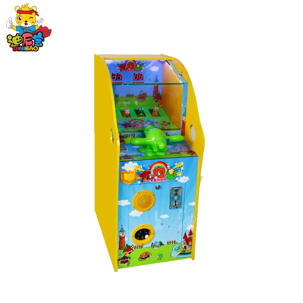 Dinibao Coin Operated Kids Game Machine+children Electronic Shooting ...