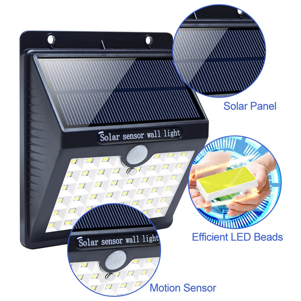 야외 벽 빛 Led Ip66 무선 모션 활성화 태양 전원 정원 조명 태양 Led 벽 조명 야외 모션 센서 Buy 방수 벽 빛