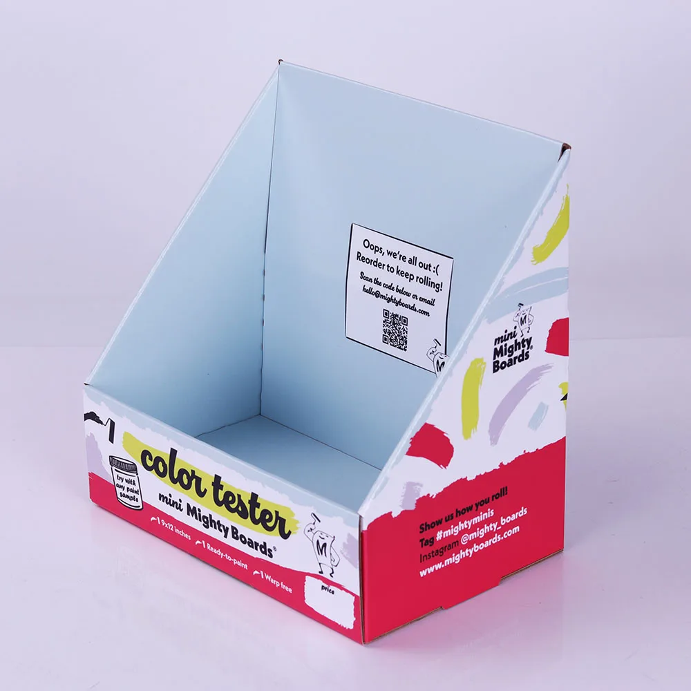 Wholesale Comic Cardboard Library Book Display Stand Paper Table Top ...