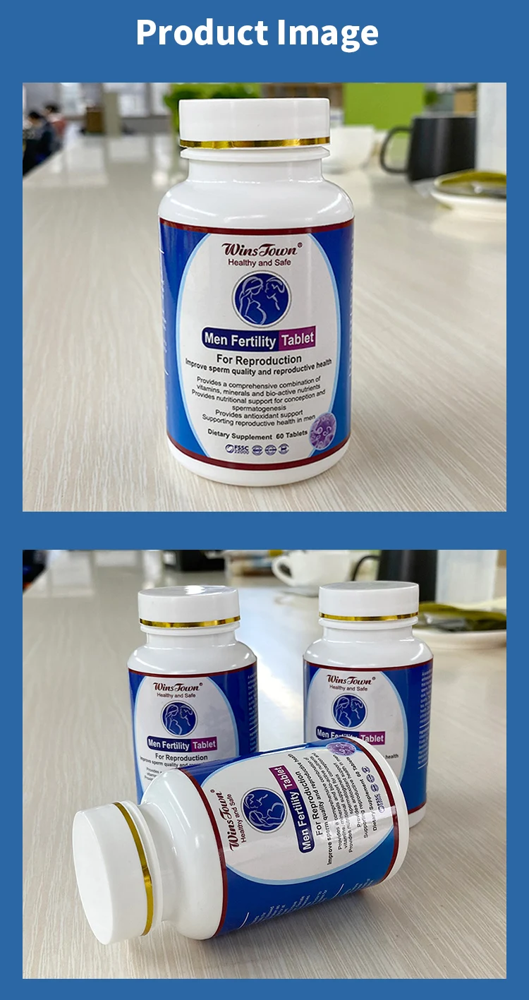 Winstown Private Label Men Fertility Capsules - Maca & Ginseng