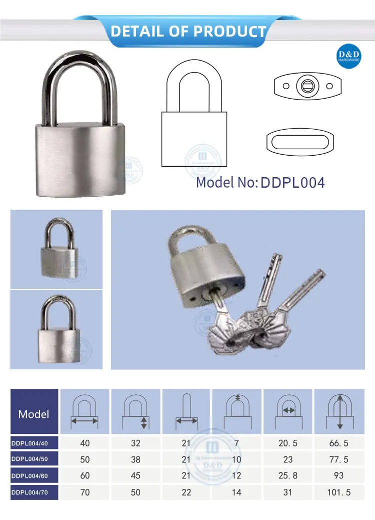 Secure Your Space with D&D Padlocks - Top Brand Quality