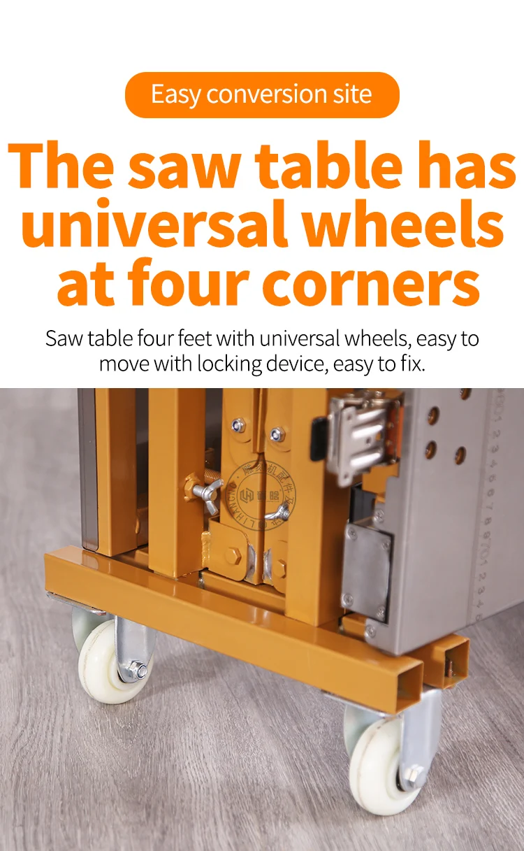 WJ-80 Dust Free Mother Saw Lift Table Saw Multi Functional Bench ...