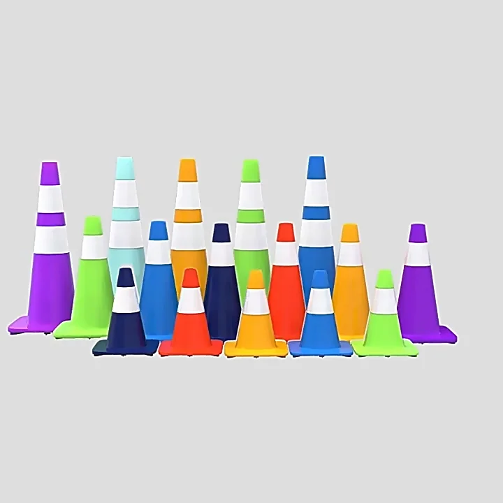 Traffic Reflection Pe Plastic Pvc Safety Road Warning Cone For Divider ...
