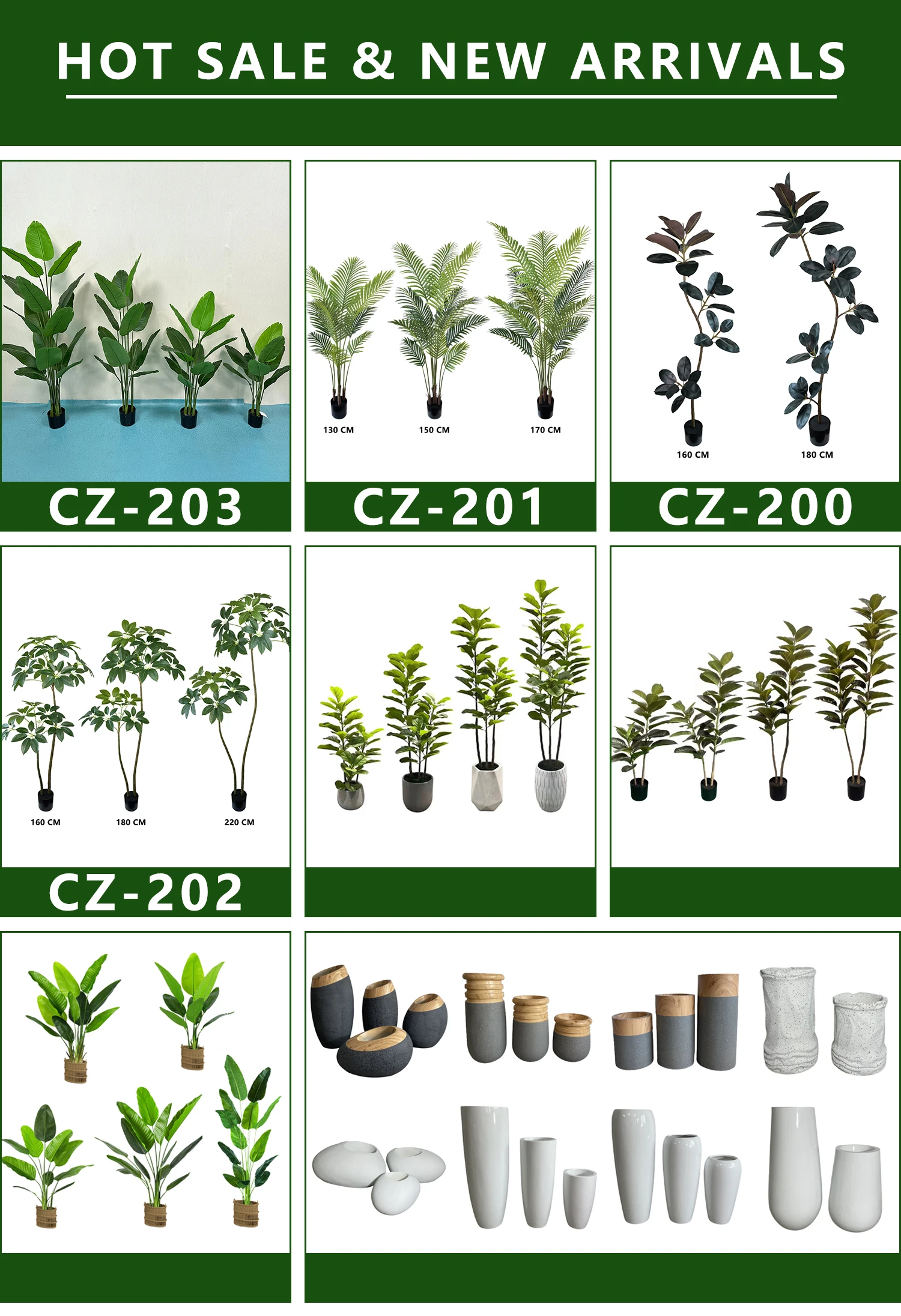 Decorative Indoor Rubber Monster Artificial Green Palm Tree Simulation ...