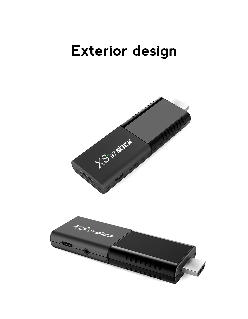 Dispositivo de TV XS97, 4K, Wifi Dual, 2GB, 16GB, 4 Núcleos, 64 bits ...
