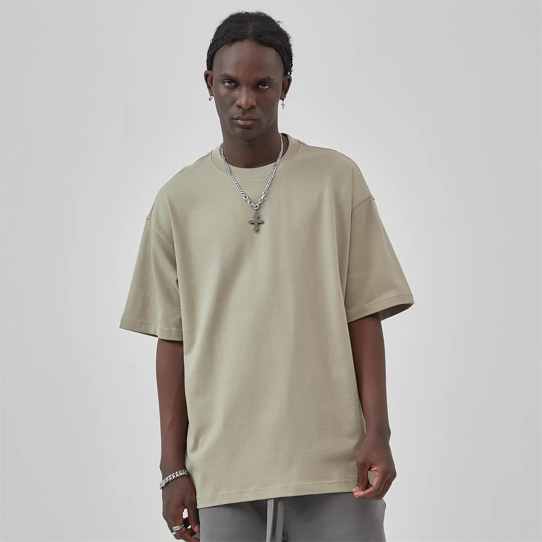 Tshirts Manufacturer Custom Heavyweight T-shirt 300 Gsm Wholesale High ...