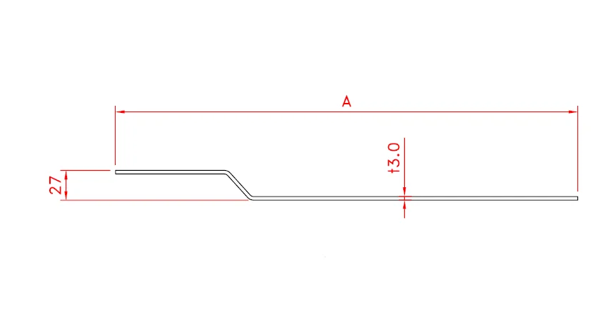 Shipping Container Spare Parts - 20ft Container Door Header Extension Plate