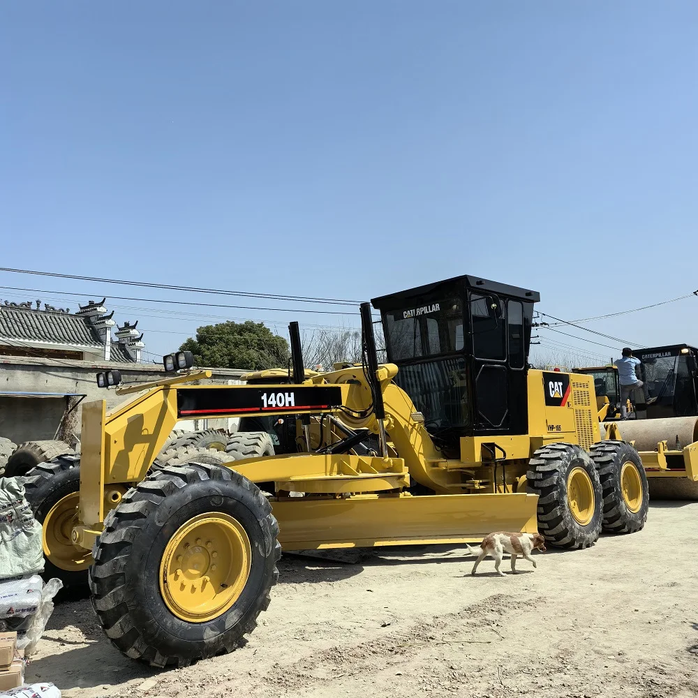Original Japan Used Cat 140h Grader Caterpillar 140h Motor Graders In ...